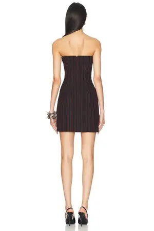 Alexander McQueen Strapless Day Dress