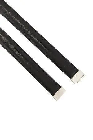 TOTEME Slide Clasp Naplack Leather Belt