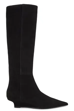 TOTÊME Sharp Suede Knee High Boots