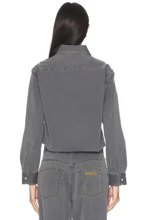 Miu Miu Button Up Top