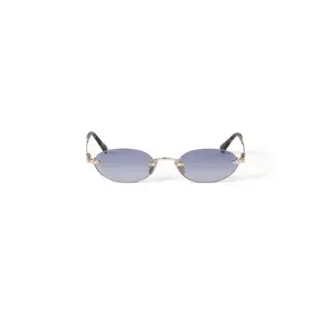 Miu Miu Logo Sunglasses - Indigo Lenses