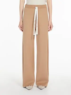 Max Mara Fleece Drawstring Trousers