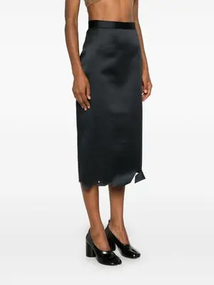 Viktor & Rolf Asymmetric Duchess Satin Skirt