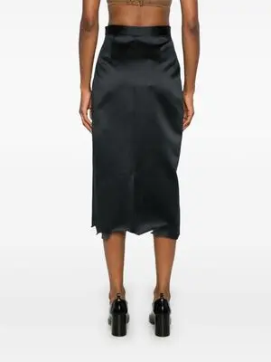 Viktor & Rolf Asymmetric Duchess Satin Skirt