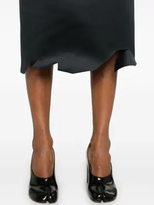 Viktor & Rolf Asymmetric Duchess Satin Skirt