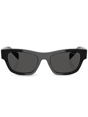 Prada Geometric-frame Sunglasses - Black