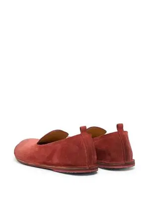 Marsèll Strasacco Suede Loafers - Red