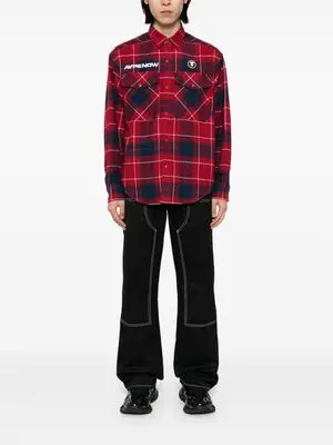 AAPE BY *A BATHING APE® Checked Shirt