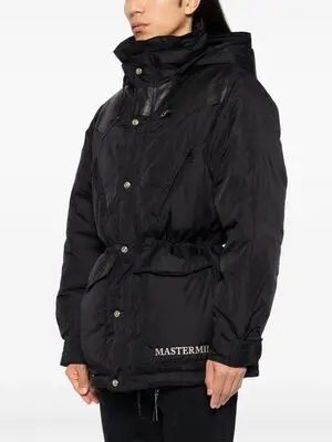 MASTERMIND WORLD Panel Embroidered-logo Padded Jacket