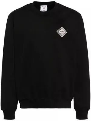 Casablanca Logo Patched Sweatshirt