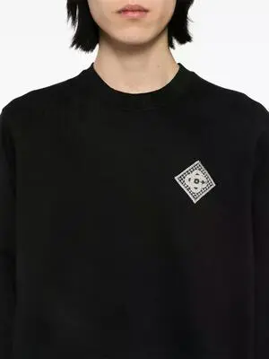 Casablanca Logo Patched Sweatshirt