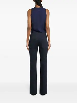 COURREGES Appliqué Tank Top - Blue