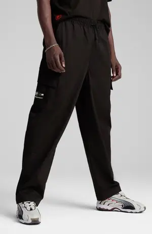 PUMA Bmw M Motorsport Cotton Cargo Pants - Puma Black