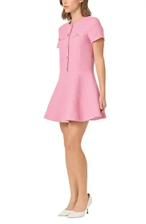 Endless Rose Tweed A-line Mini Dress