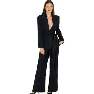 AKALIA Yena Wide-leg Pants - Black