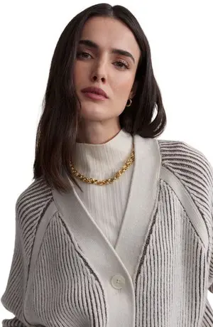 Varley Jude Plated Cardigan