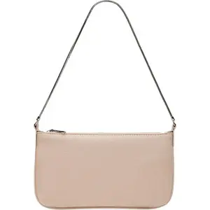 Mango Slim Canvas Bag With Chain Handle