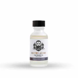 COPPER JOHNS BEARD COMPANY Fine Beard Oil Anglers Code