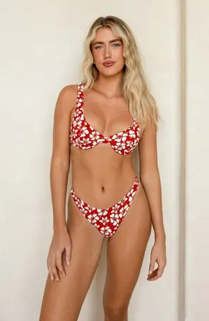 DIPPIN DAISY'S Dippin Daisys Seaport Thong Bikini Bottom Lilo
