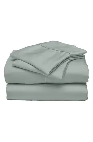 ETTITUDE Signature Sateen Sheet Set - Sage