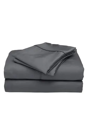 ETTITUDE Signature Sateen Sheet Set - Slate