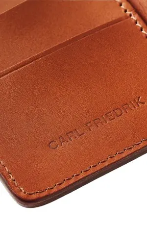 CARL FRIEDRIK Swanfield Wallet - Cognac