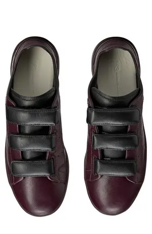 Y3 Gender Inclusive Stan Smith Sneakers - Shadow Maroon/black