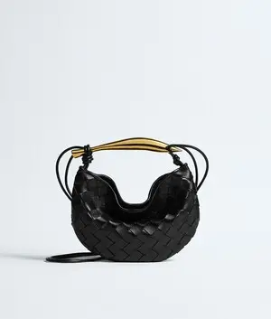 Bottega Veneta Intrecciato Leather Baby Sardine Cross-body Bag