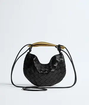 Bottega Veneta Intrecciato Leather Baby Sardine Cross-body Bag