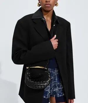 Bottega Veneta Intrecciato Leather Baby Sardine Cross-body Bag