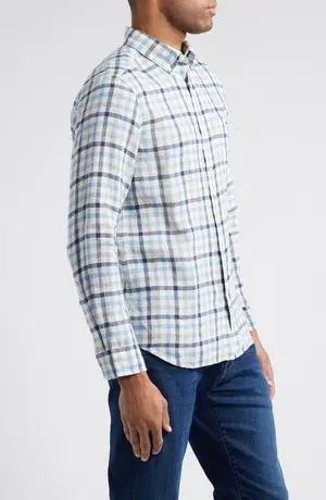 Vineyard Vines Slub Linen Button-down Shirt