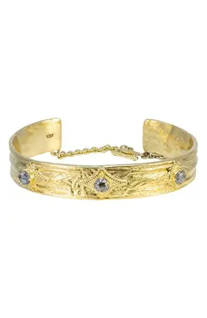 Armenta Artifact Diamond Cuff Bracelet - Gold
