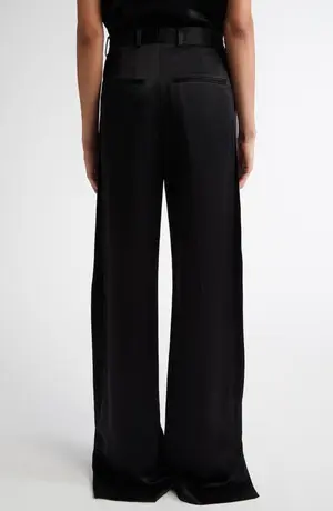 TOTEME Slit Cuff Trousers - Black