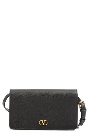 Valentino Garavani Vlogo Mini Shoulder Bag - Black