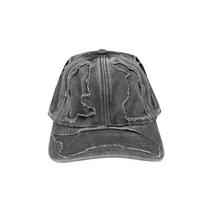 Vetements Destroyed Cap - Black