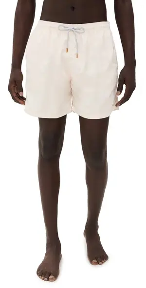 ANCORA The Deco Basic Swim Trunks 5.5 - Ivory