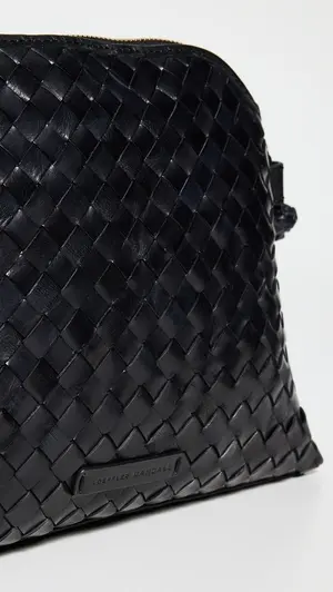 LOEFFLER RANDALL Mallory Woven Crossbody Bag - Black