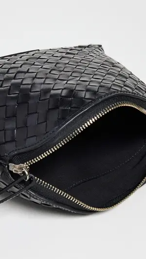 LOEFFLER RANDALL Mallory Woven Crossbody Bag - Black