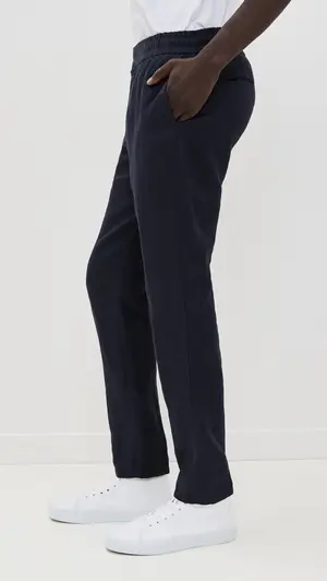 Orlebar Brown Cornell Linen Pants - Night Iris Ii