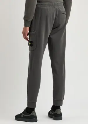Stone Island Logo Cotton Sweatpants