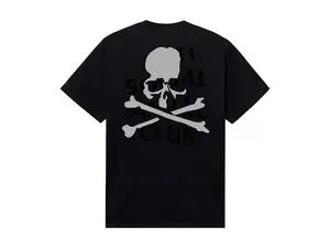 ANTI SOCIAL SOCIAL CLUB X Mastermind Mind Tee Shirt - Black