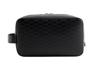 Kith Kithmas Monogram Dopp Kit Bag - Black