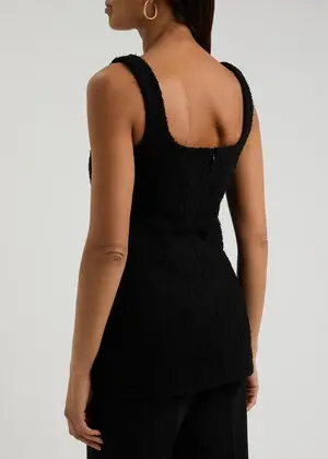 TOTEME Bouclé Wool-blend Top
