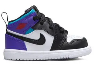 JORDAN 1 Mid Alt Sneakers - White/bright Concord/true Red