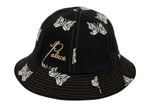 PALACE X Needles Denim Bucket Hat - Black
