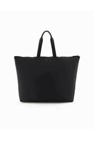 Emporio Armani Large Shopper Bag - Black