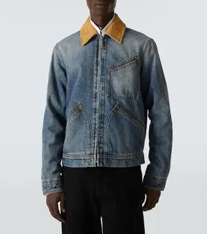 Alexander McQueen Denim Trucker Jacket