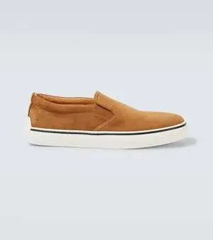 TOD'S Suede Slip-on Sneakers