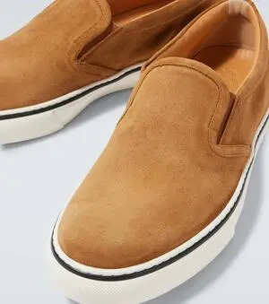 TOD'S Suede Slip-on Sneakers