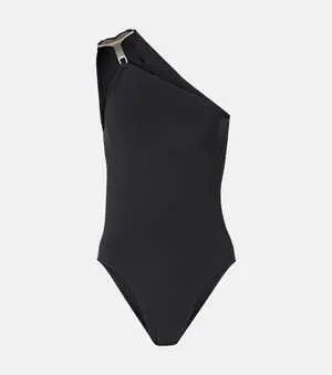 Rick Owens One-shoulder Swimsuit - Black